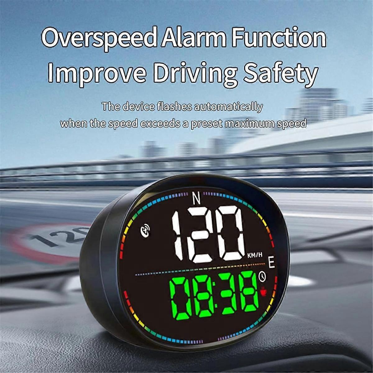Car Gps Speedometer,Hud for Car Heads Up Display Mph, Car Digital ...