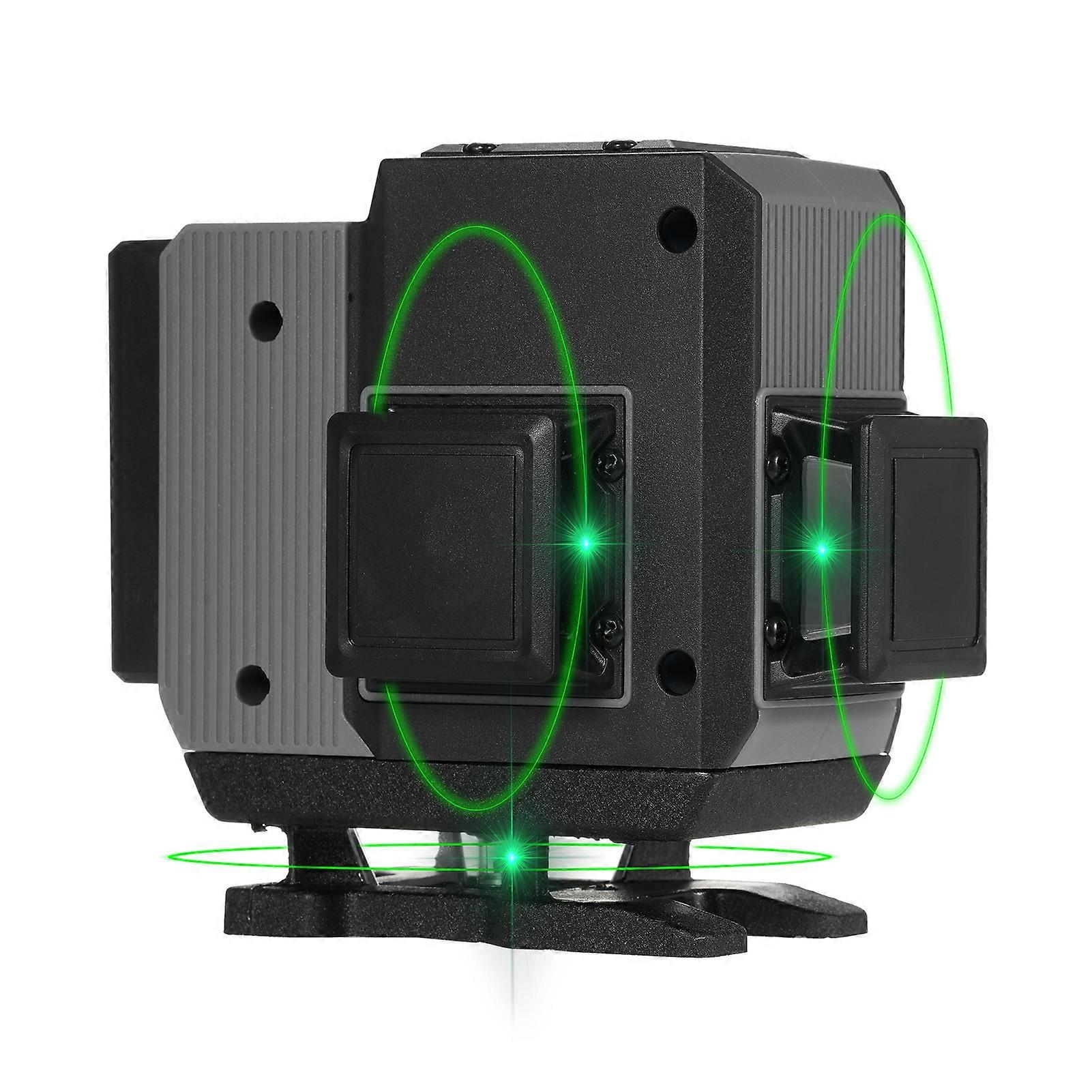 Laser Level 3x360 12 Lines 3D Green Laser Level Self Leveling Tool ...