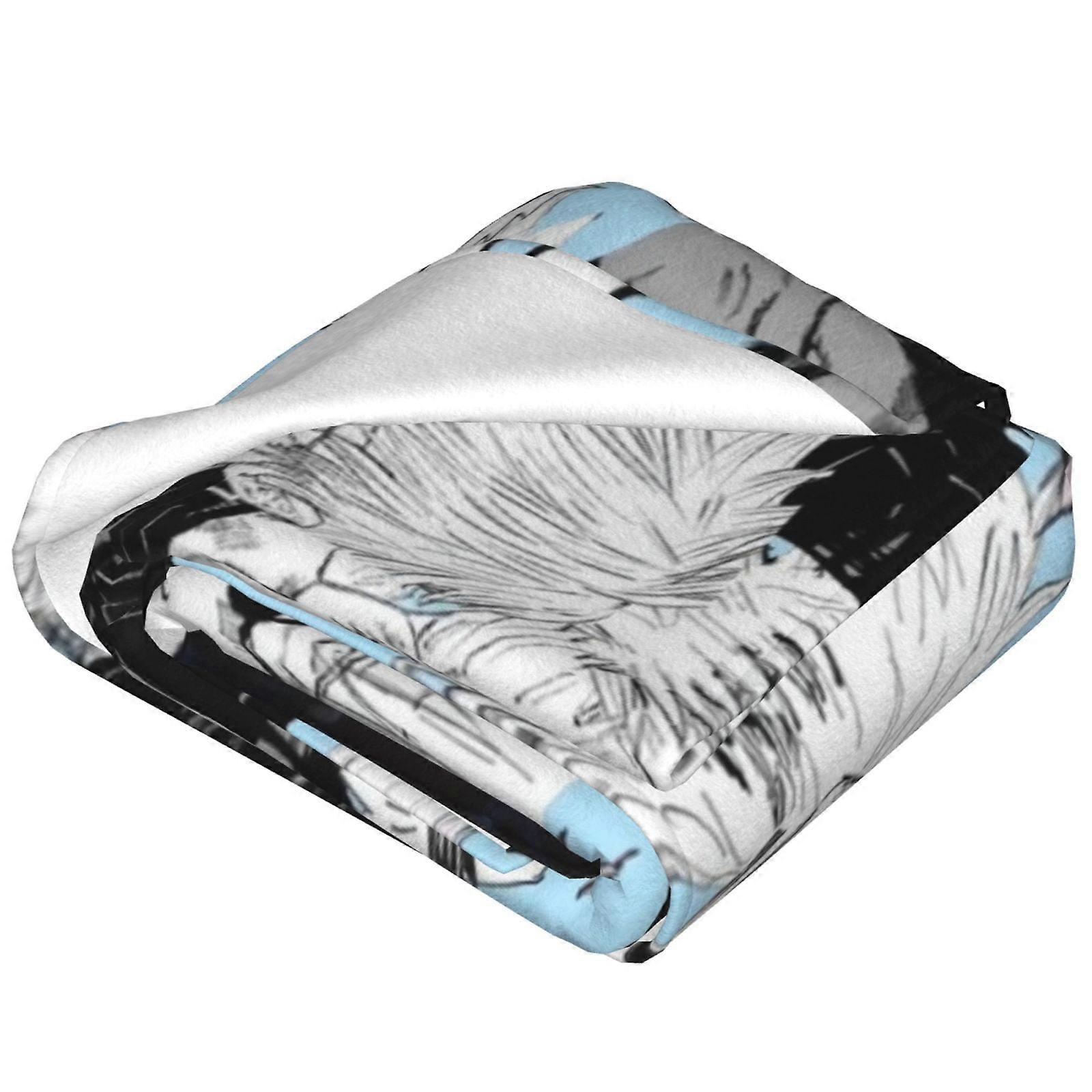 Jujutsu Kaisen Satoru Gojo Throw Blanket Couch Bed Sofa Soft ...