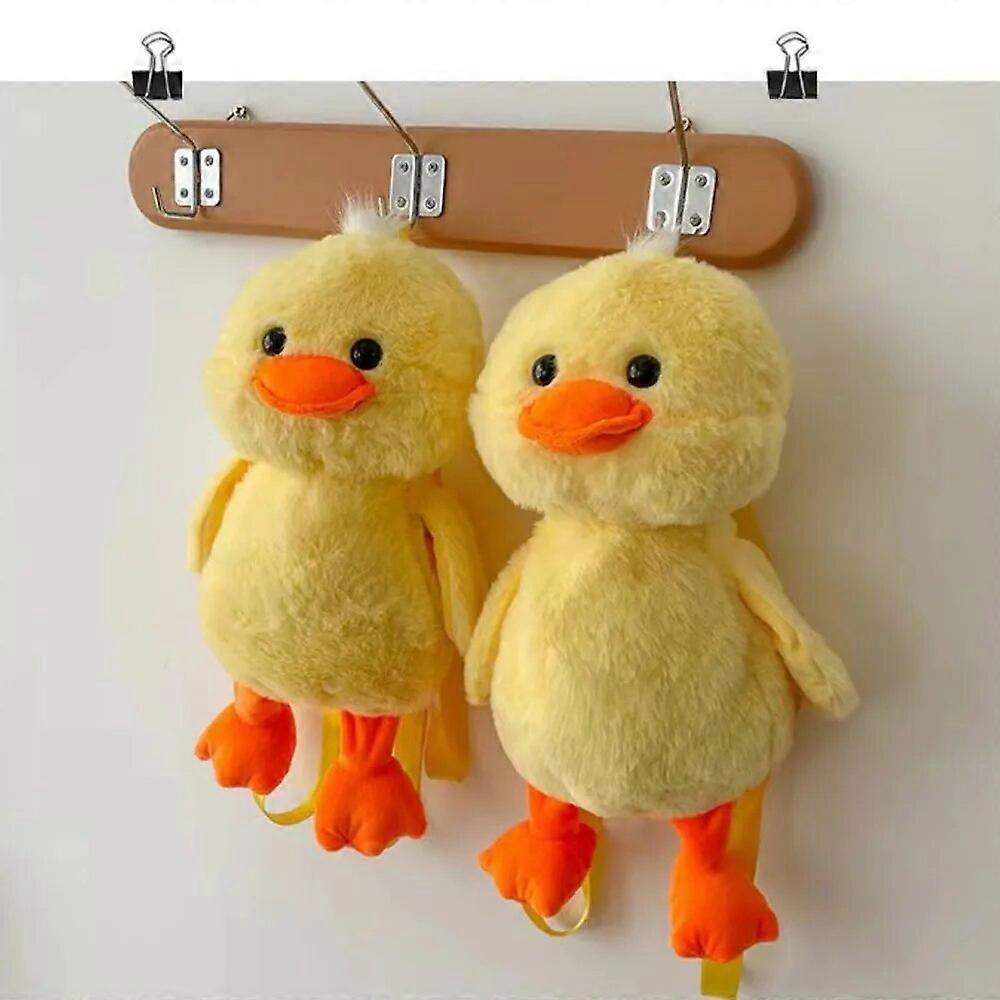 Little Yellow Duck Plush Backpack Stuffed Toy Kawaii Animal Duck Bag ...