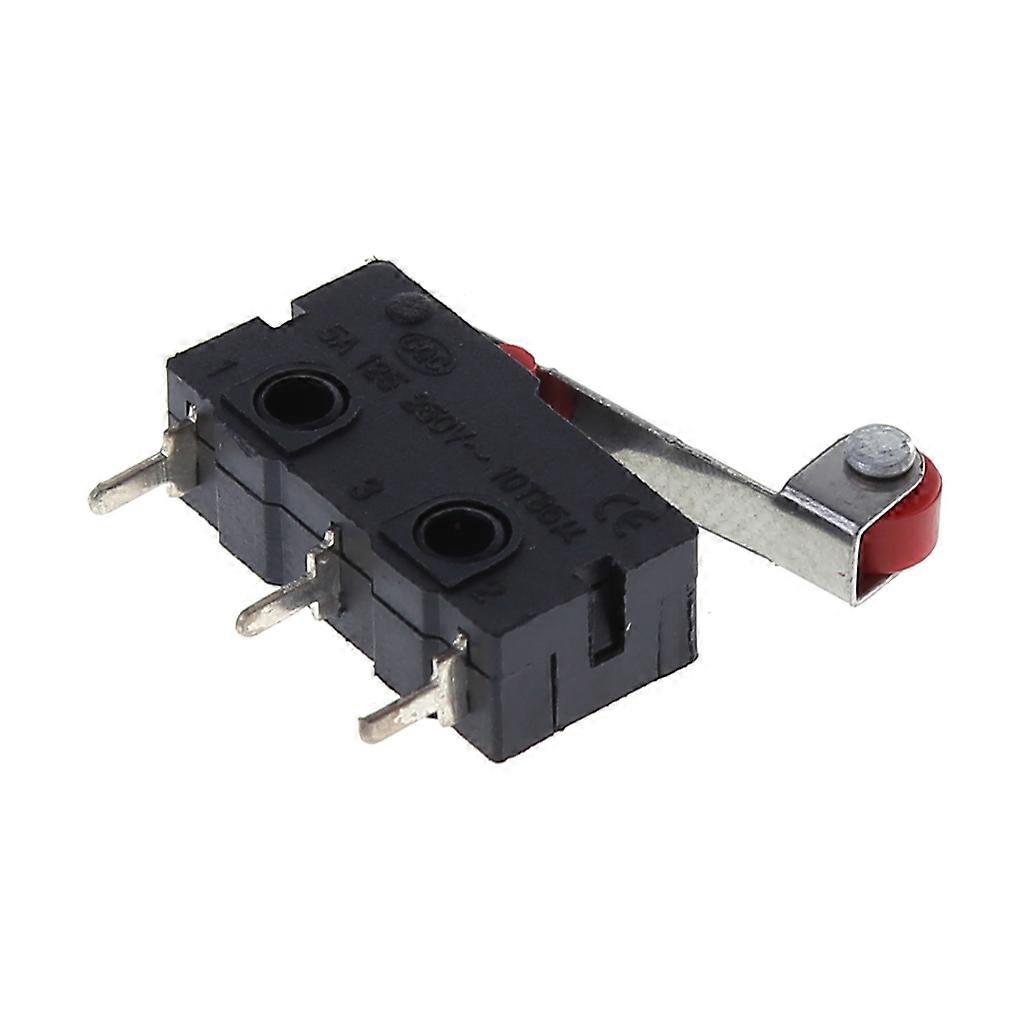 New Normally Open Roller Lever Arm Close Limit Switch Micro KW12-3 ...