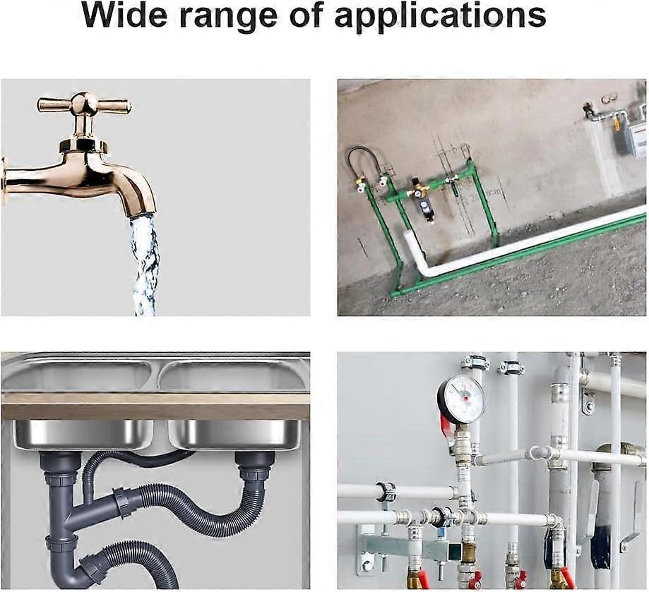 Plumbing Plugs - 15 PCS 1/2" Male Pipe Hex Plugs, Plugs, For Washing ...