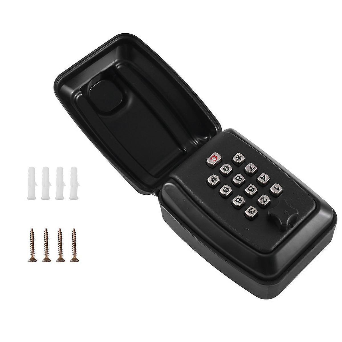 Waterproof Anti-Theft Password Key Box Wall-Mounted Password Box Lock ...