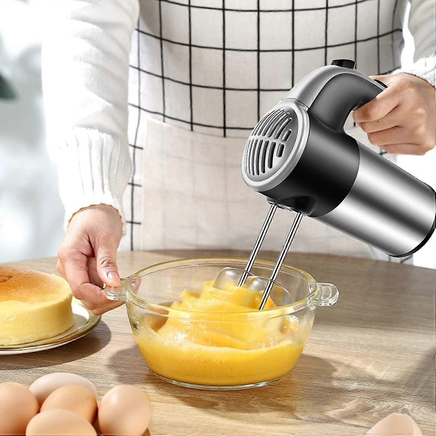 in 1 Electric Hand Mixer Kitchen 450W Versatile Beater 5 Speeds ...