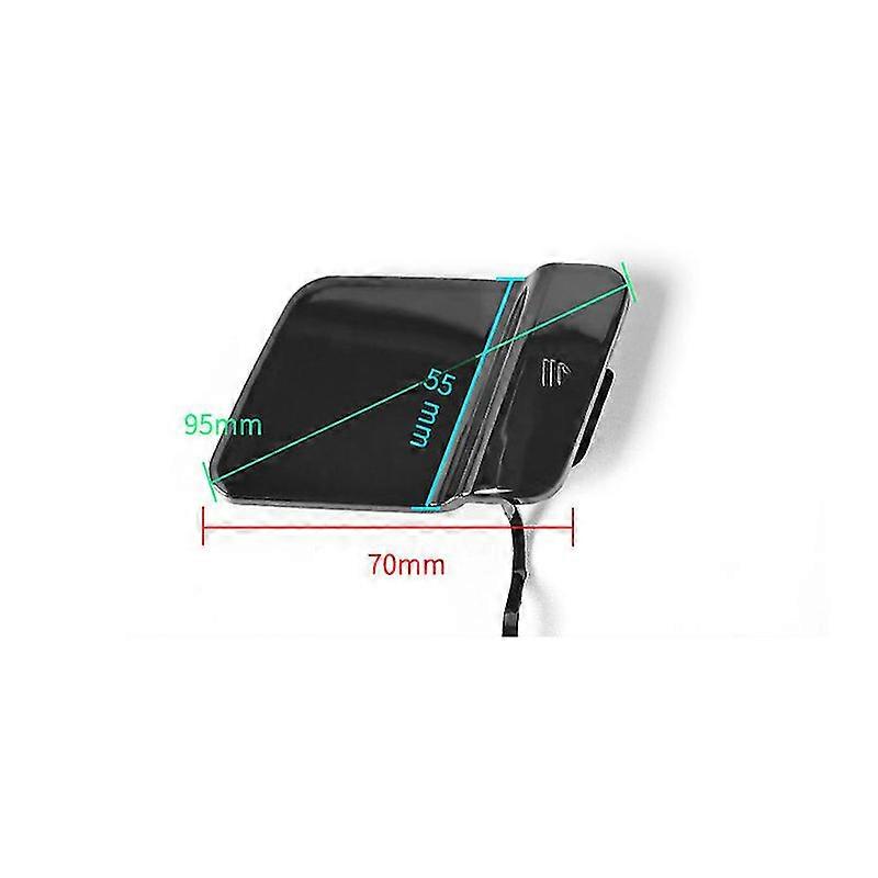 Rear Bumper Towing Hook Cover For Mercedes Benz, Towing Eye Cap, Black ...