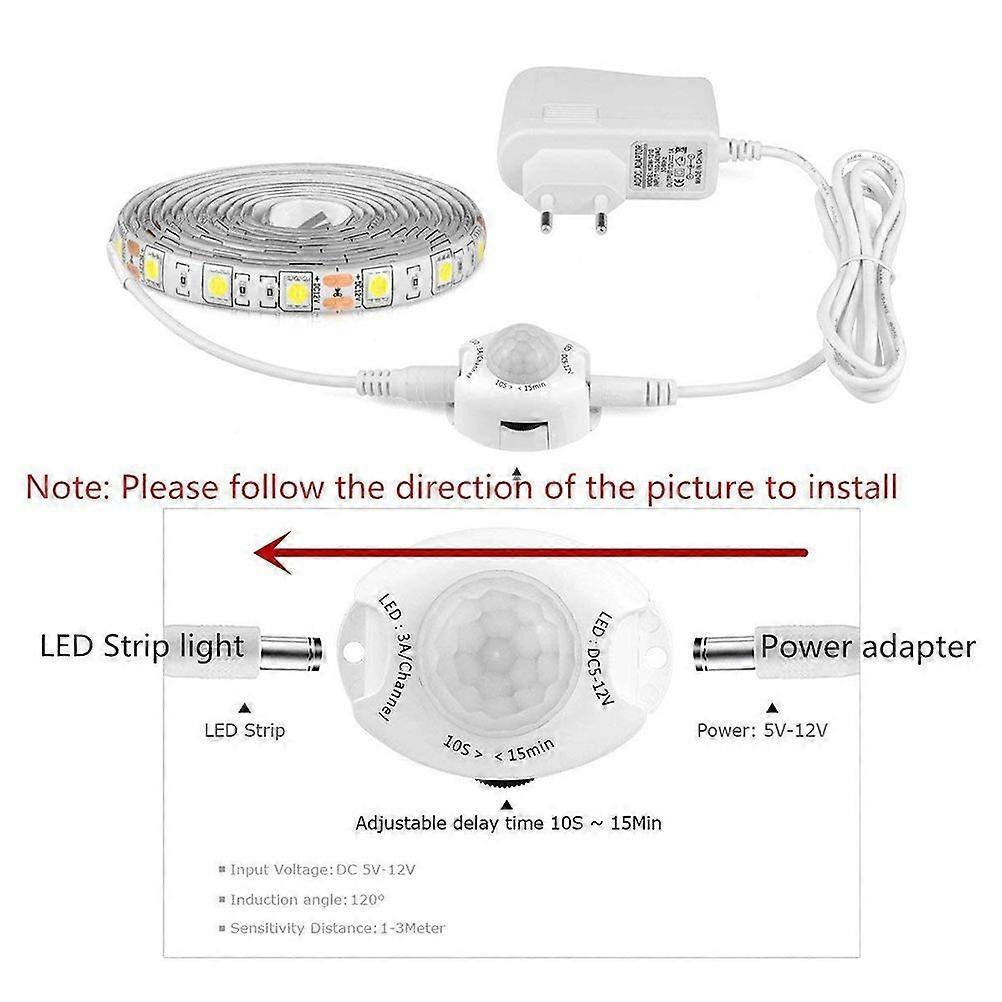 LED Strip with Motion Sensor Waterproof LED Strip Warm White Strips ...
