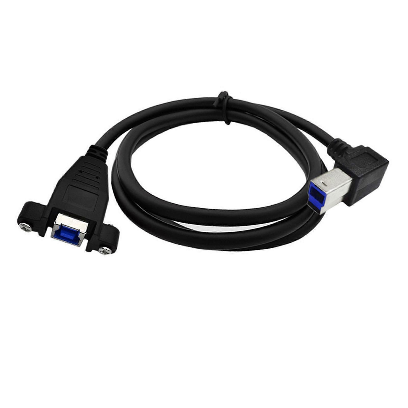 USB 3.0 Printers Cable 90 Degree Printers Extension Cable for Printers ...