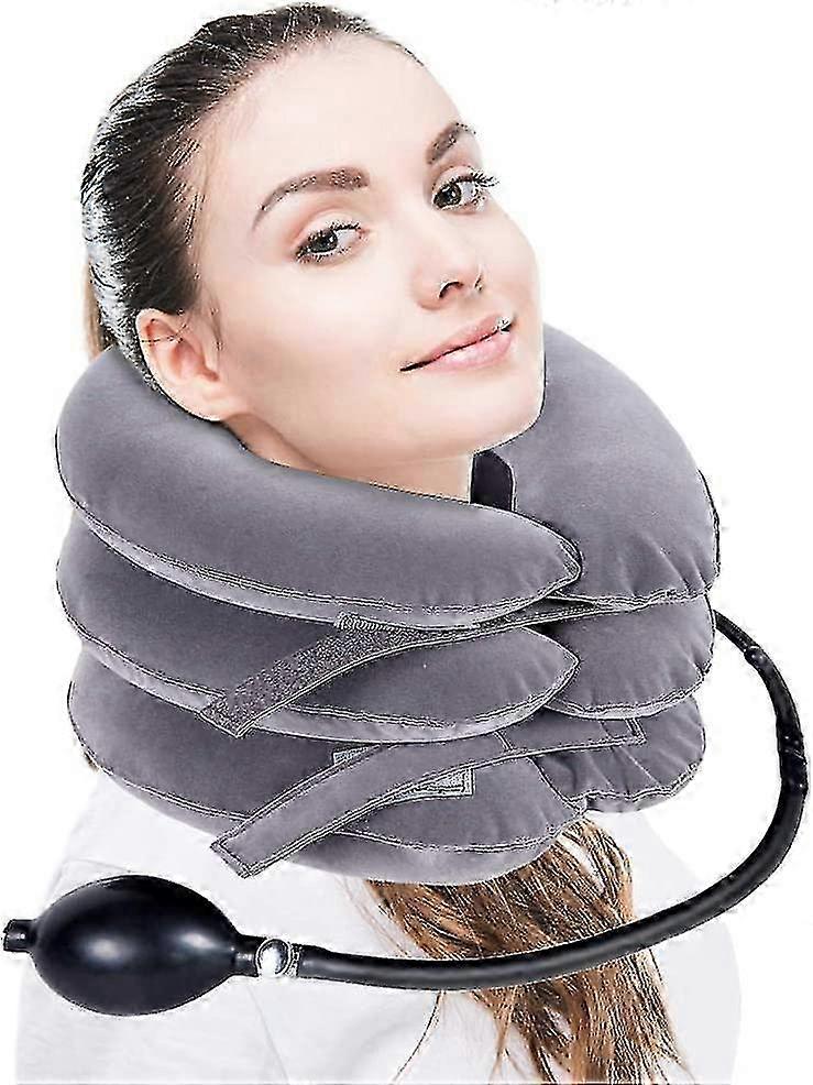 Inflatable Neck Collar & Brace for Cervical Traction | Fruugo UK