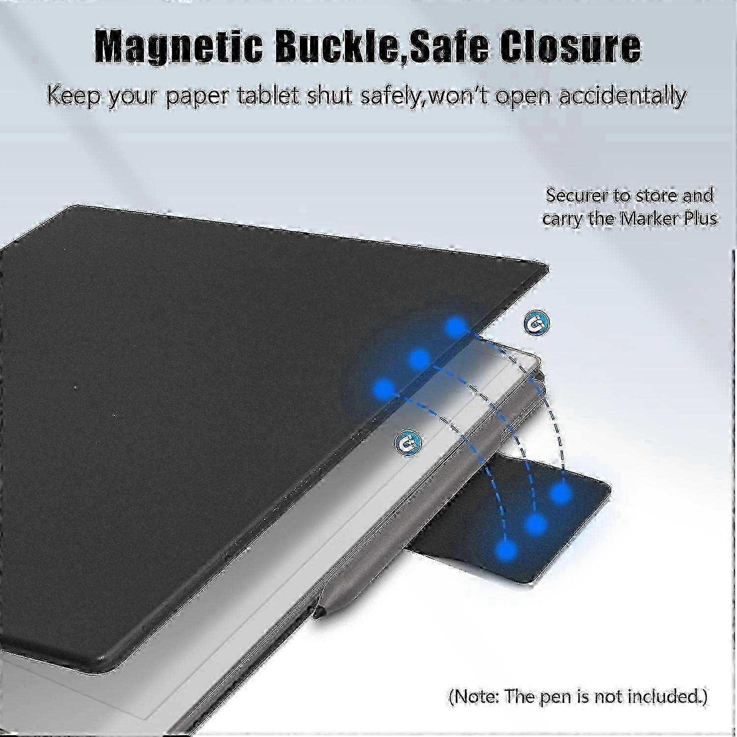 Magnetic Cover for ReMarkable Paper Pro Case with Auto Wake/Sleep ...