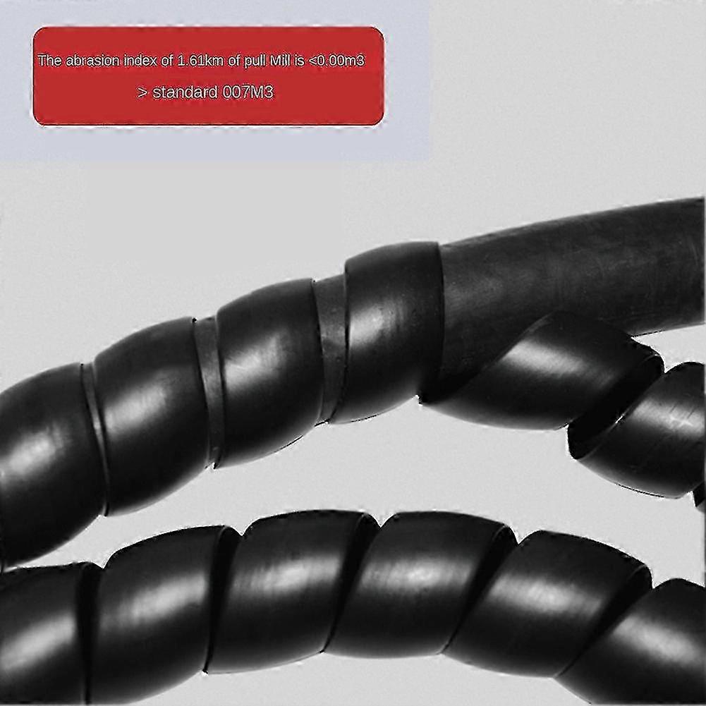 6pcs 1m E-bike Cable Pipe Protection Spiral Wrap Winding Cable Wire ...