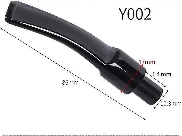 6pcs DIY Pipe Accessories Tobacco Pipe Stem Set Replacement Straight ...