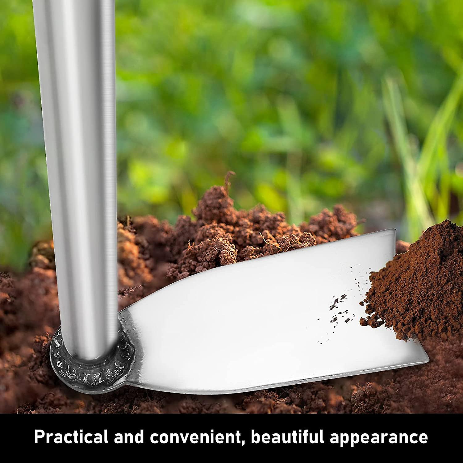 Gardening Hoe, Hoe Garden Tool Stainless Steel Garden Digging Tool ...