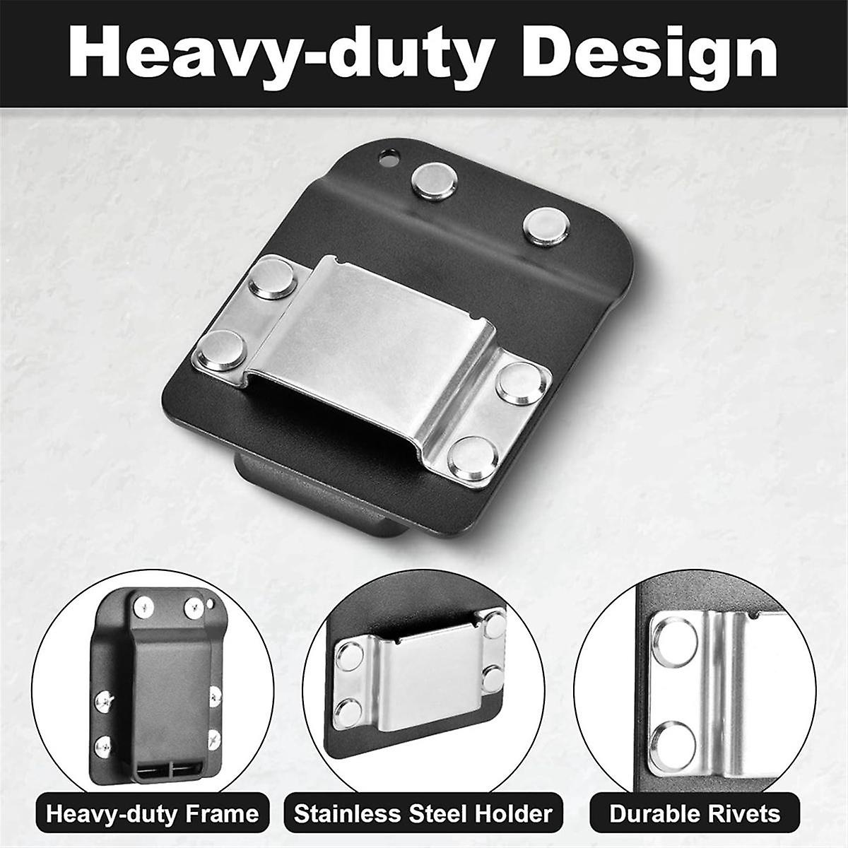 Low-Profile Drill Belt Clip for Cordless Drill,Heavy-Duty Drill Belt ...