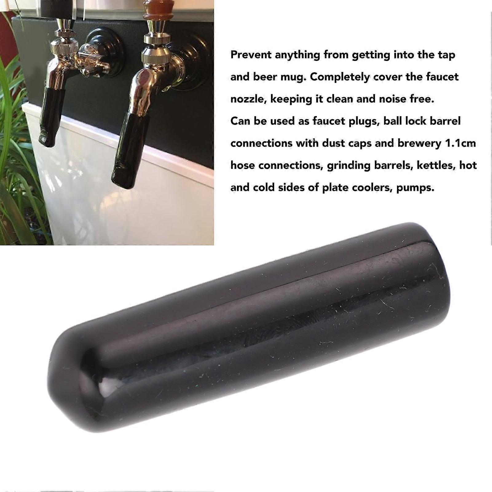 20Pcs Beer Tap Cover Keg Cap Silicone Versatile Sealing Function Draft ...