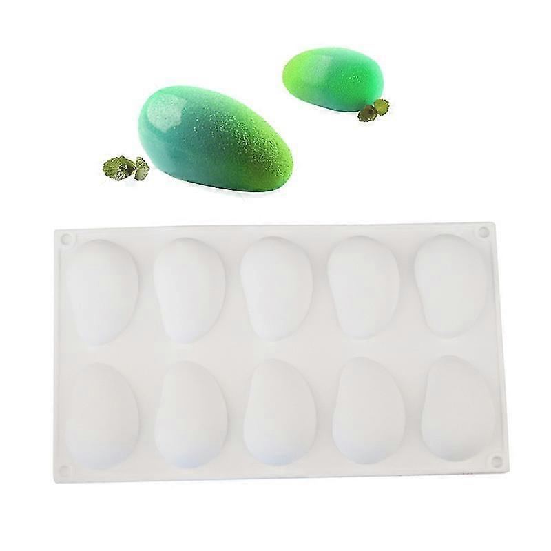 10-hole Mango Shape Mousse Cake Mold-In Stock | Fruugo UK