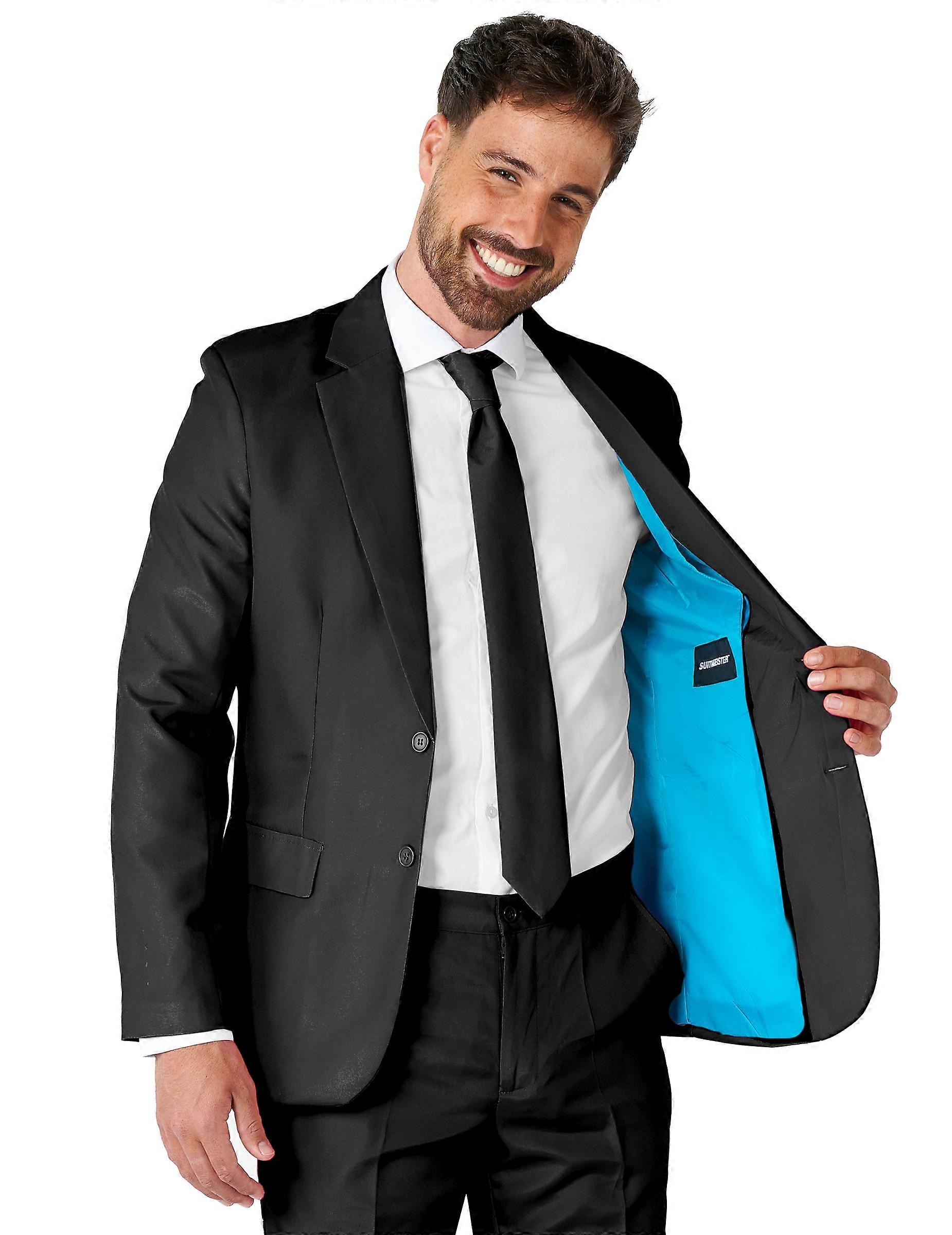 Costume Mr. Solid black man Suitmeister | Fruugo UK