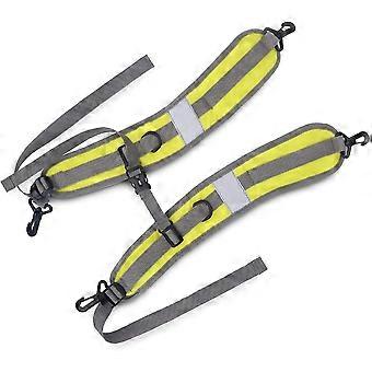 Backpack Straps Adjustable Padded Shoulder Straps For Outdoor Sport ...