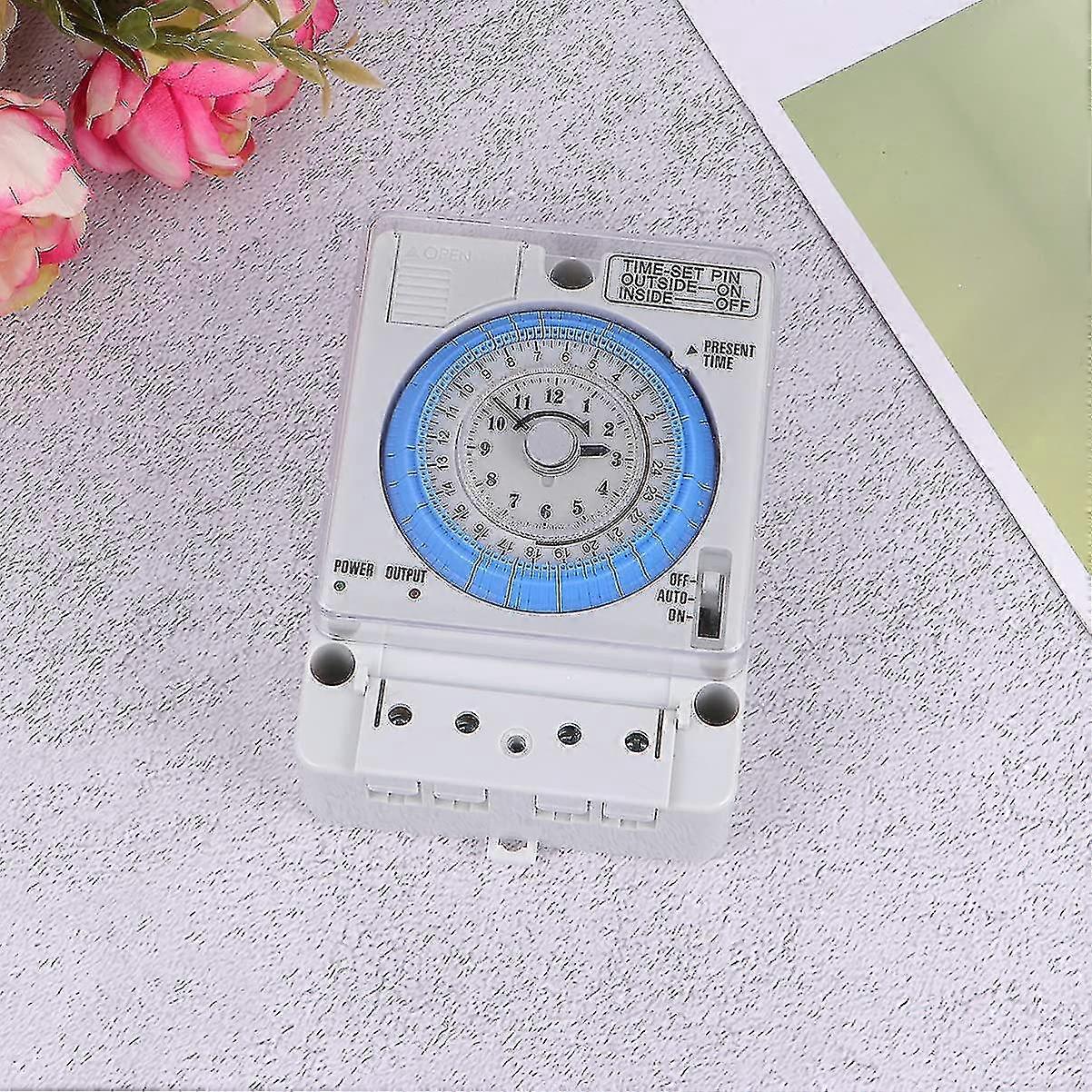 Mechanical Timer, 12vac/ Dc Time Control Switch Kitchen Timer Portable Precise Timer Time ...