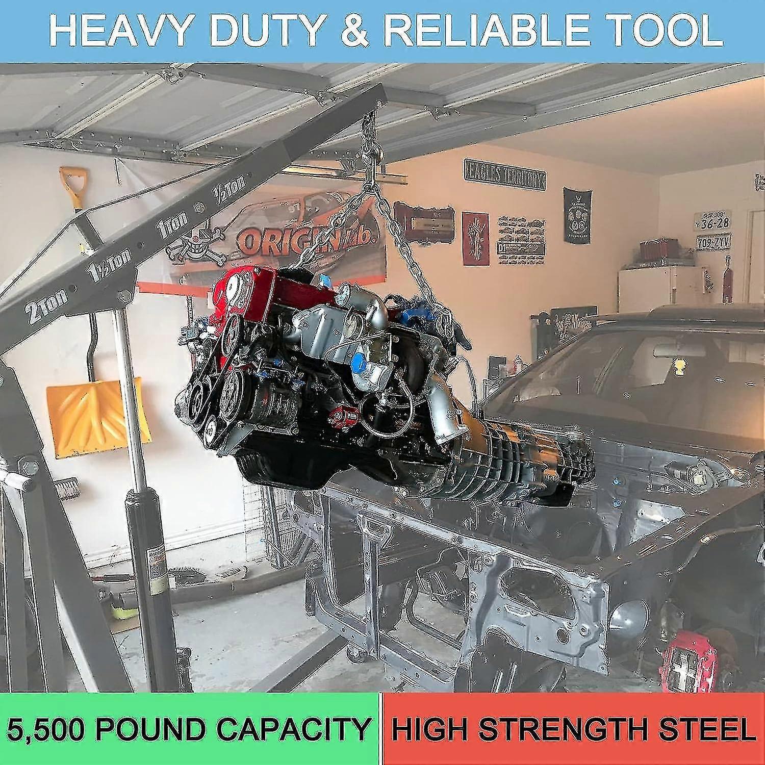 4 Sets 7100 Lifting Bracket Set,5,500 Lb Capacity Engine Lift Bracket ...