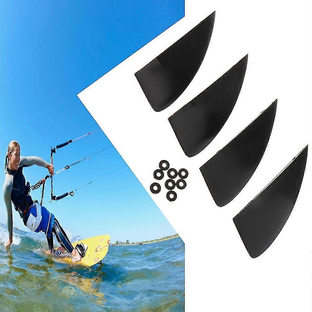 4pcs/set Fin For Kiteboarding Fin Kitesurfing Board Flyling Surfing ...