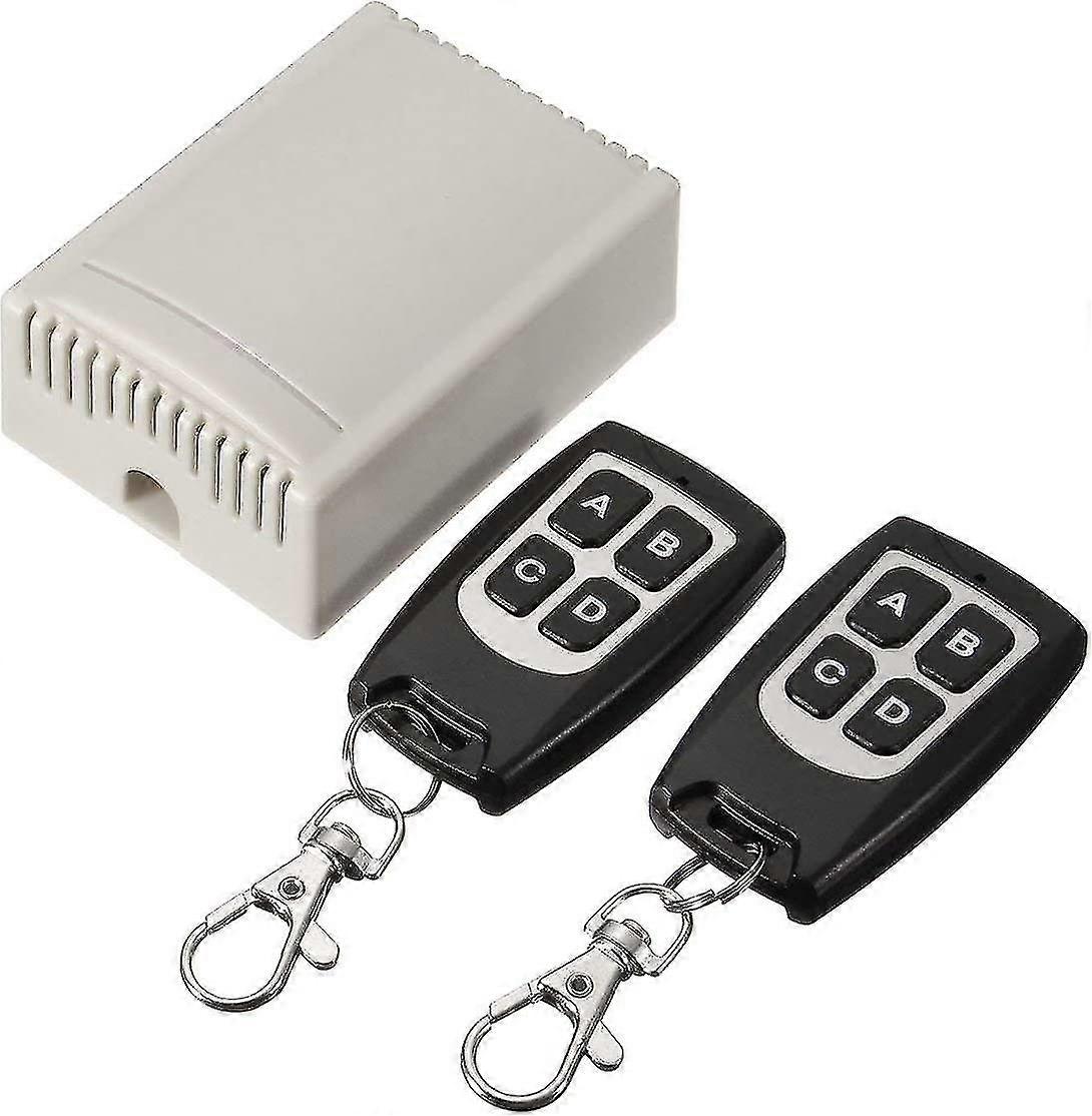 433mhz Wireless Dc 12v 4ch Channel Remote Control Long Distance Rf ...