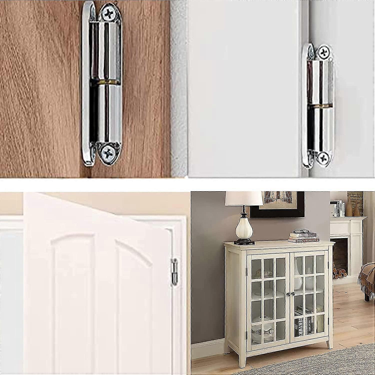 2 Pieces Stainless Steel Hinges, Screw-on Door Hinge, Screw-on Hinge ...