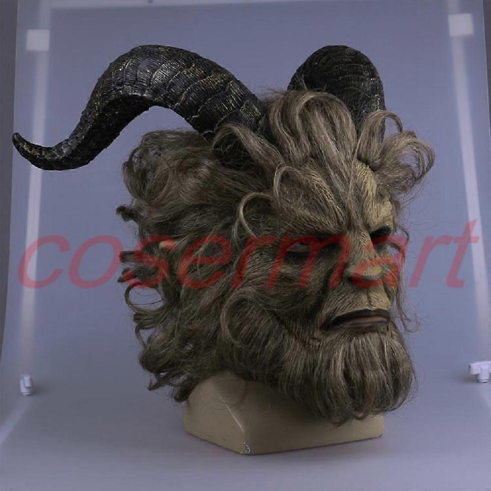 Cos Mask 2017 Hot Movie Beauty and the Beast Adam Prince Mask Cosplay ...