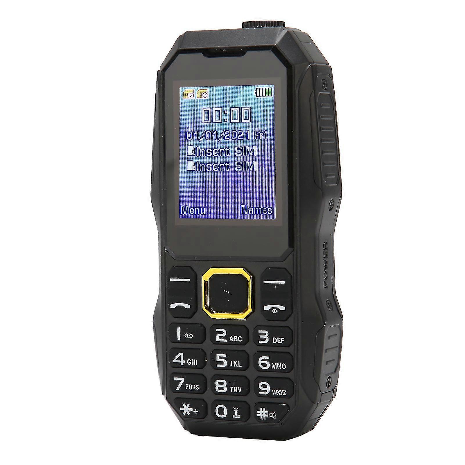 Senior Cell Phone - Unlocked 2G GSM Dual SIM Card, 5800mAh Battery, Big ...