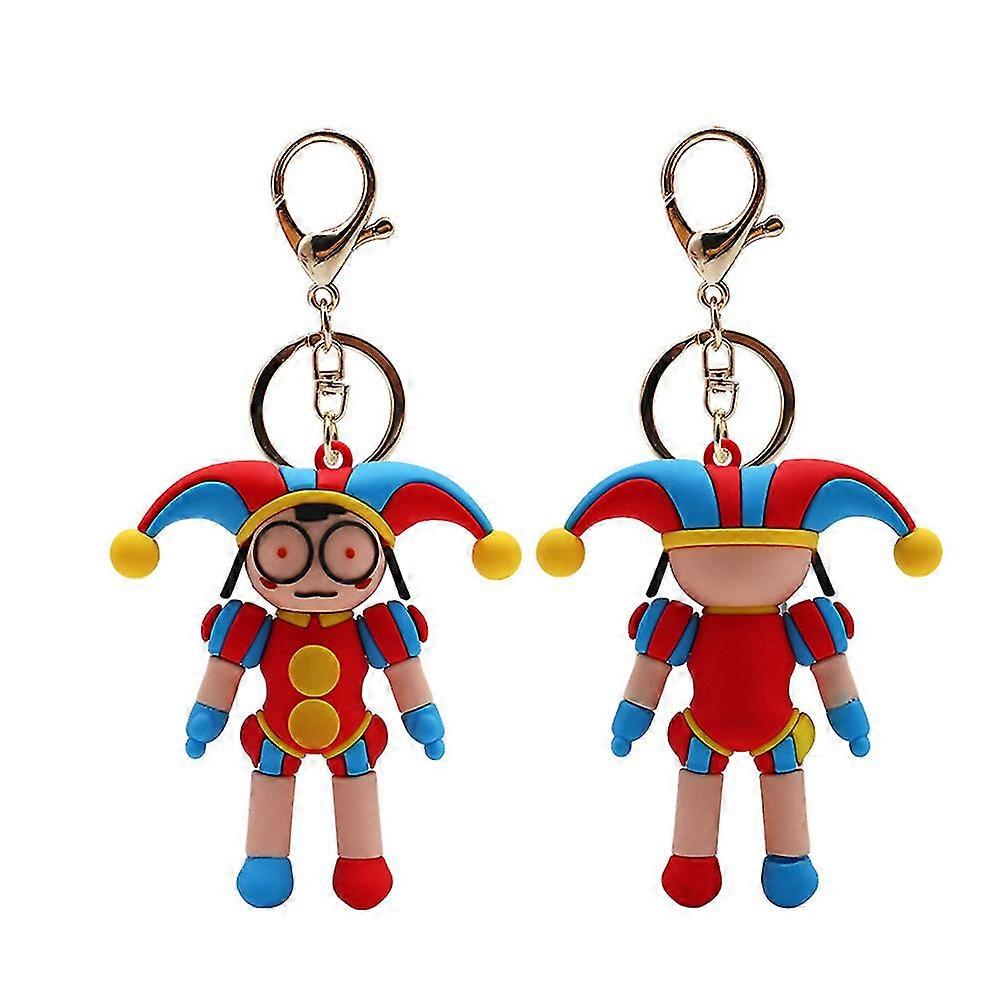 The Amazing Digital Circus Keychain 3d Anime Jax Pomni Cute Cartoon ...
