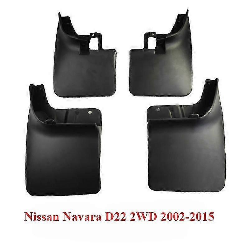Excellent Mudflaps Fender for Nissan Navara D22 NP300 4WD 2WD 2002-2015 ...