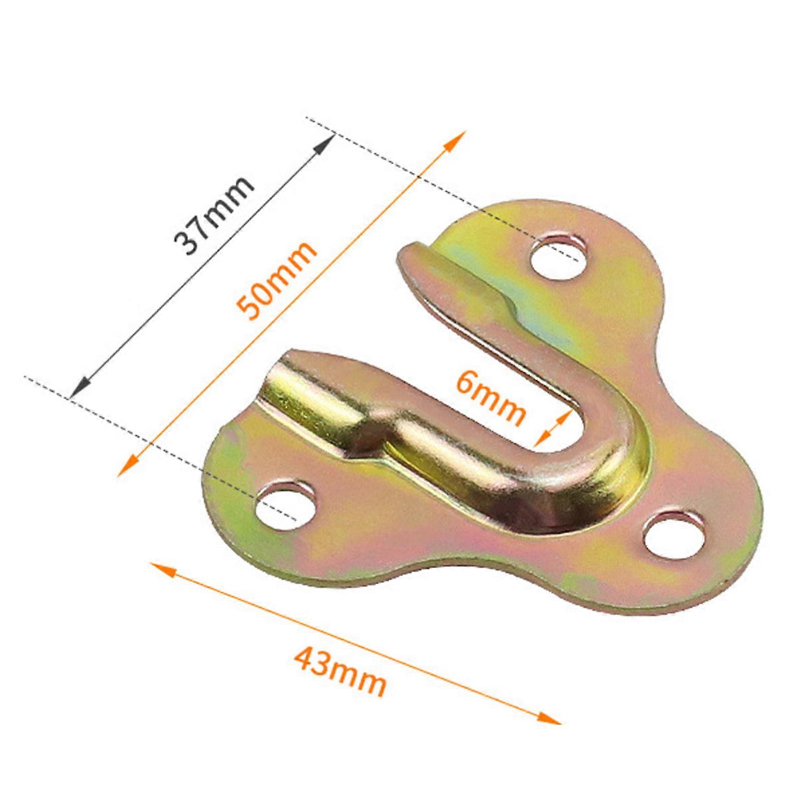 12pcs Flush Concealed Mount Bracket Interlockings Hang Buckle Heavy ...