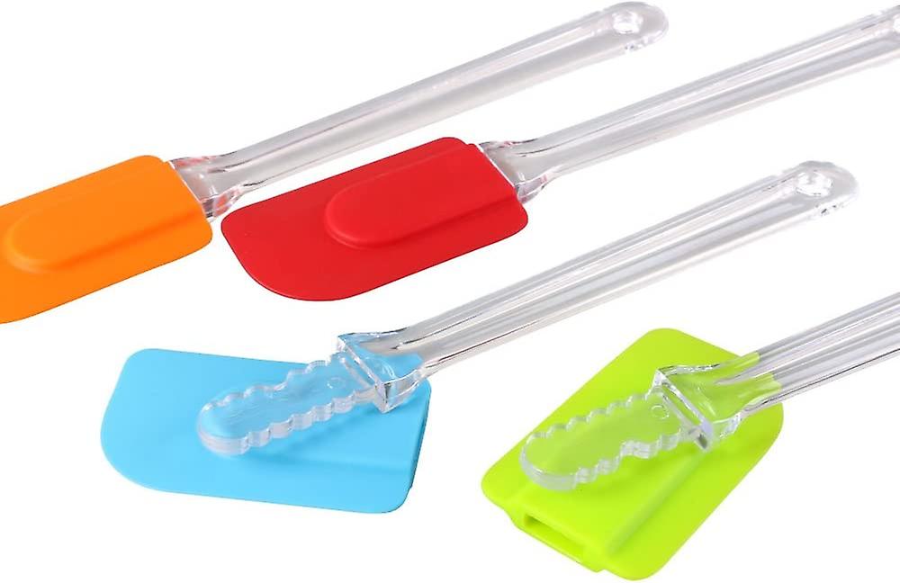 Zk-kitchen Silicone Scraper, 6-pack Silicone Cutlery As Non-stick ...