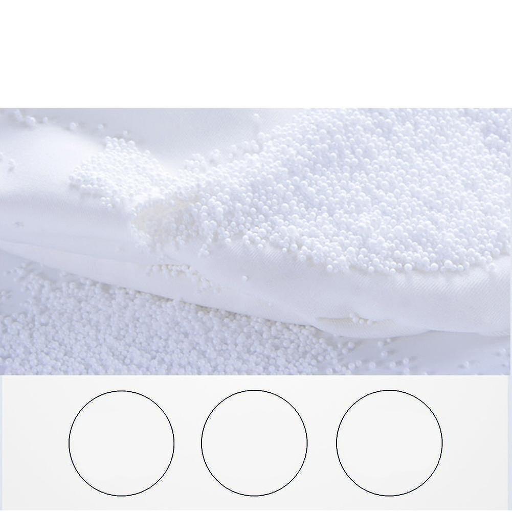 Soft And Comfortable Solid Color Foam Particle Cylindrical Pillow ...