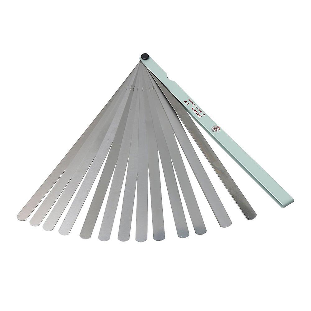300mm Length Steel Feeler Gauge 17 Blades Tool for Measuring Gap ...