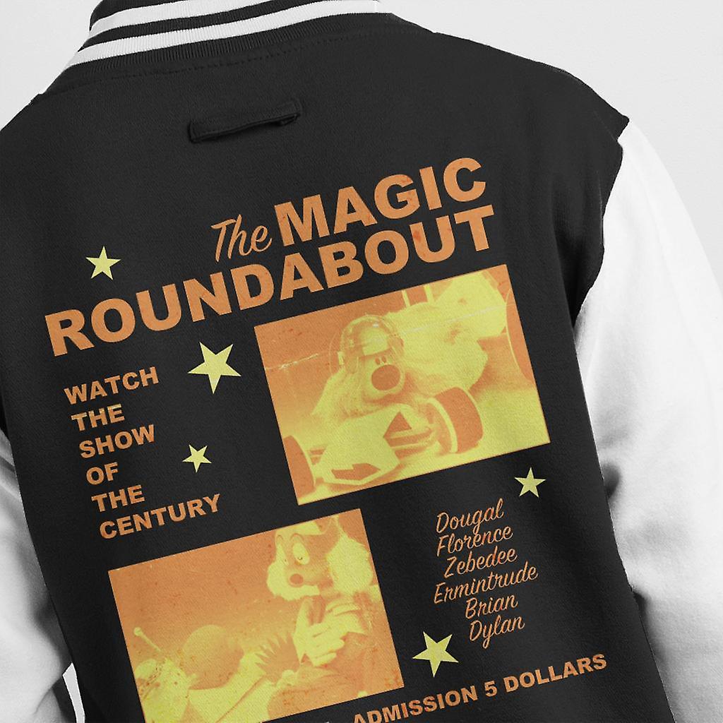 The Magic Roundabout Retro Show Poster Kid's Varsity Jacket | Fruugo US