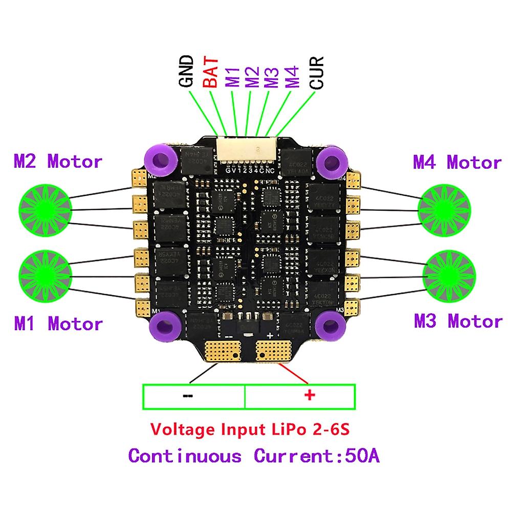 YSIDO F405 V3 3-6S 30x30 FCESC Stack BMP280 Flight Controller Module ...