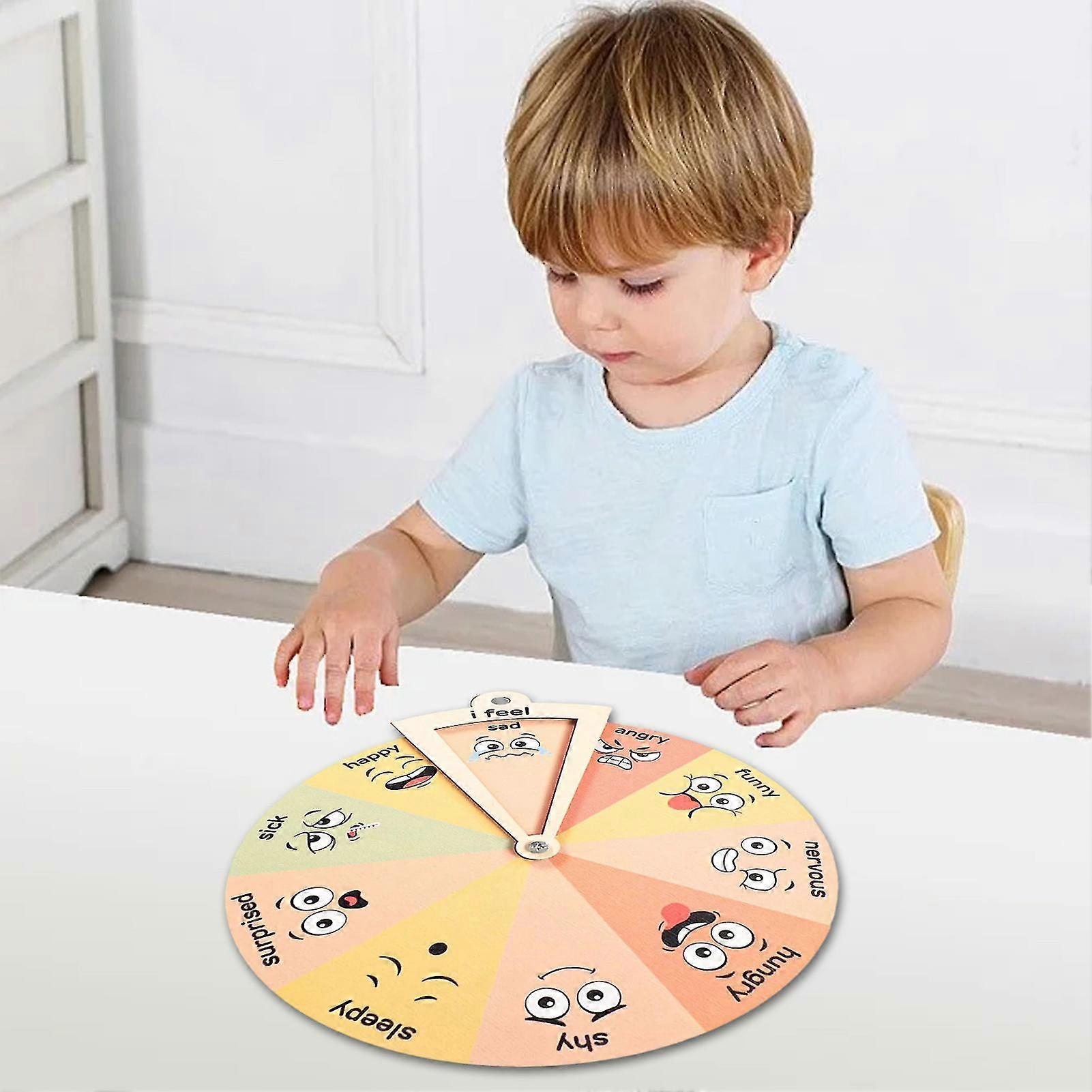 Naievear Toddlers Emotion Wheel Rotatable Vives Expressions ...