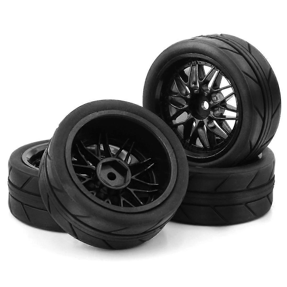 1/10 Rc Drift Tires 65mm On Road Racing Car Wheels Tyres For Tt01 Tt02 ...