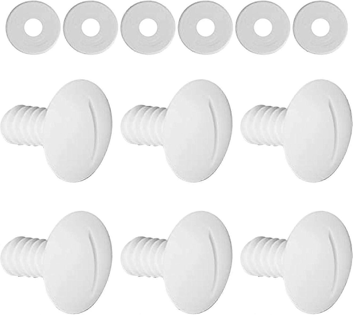 6 Pack Pool Cleaner Replacement Pool Wheel Screws 180 280 C55 with ...