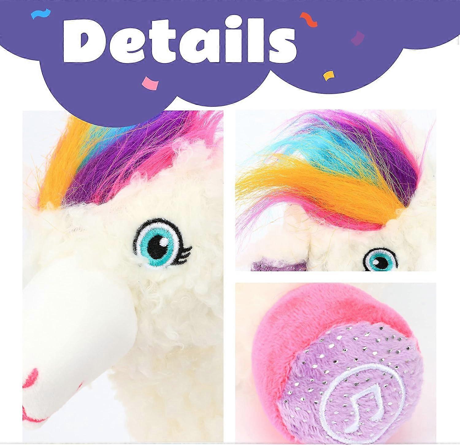 Talking Alpaca Stuffed Animal Repeat What You Say Dancing Twist Lamb ...