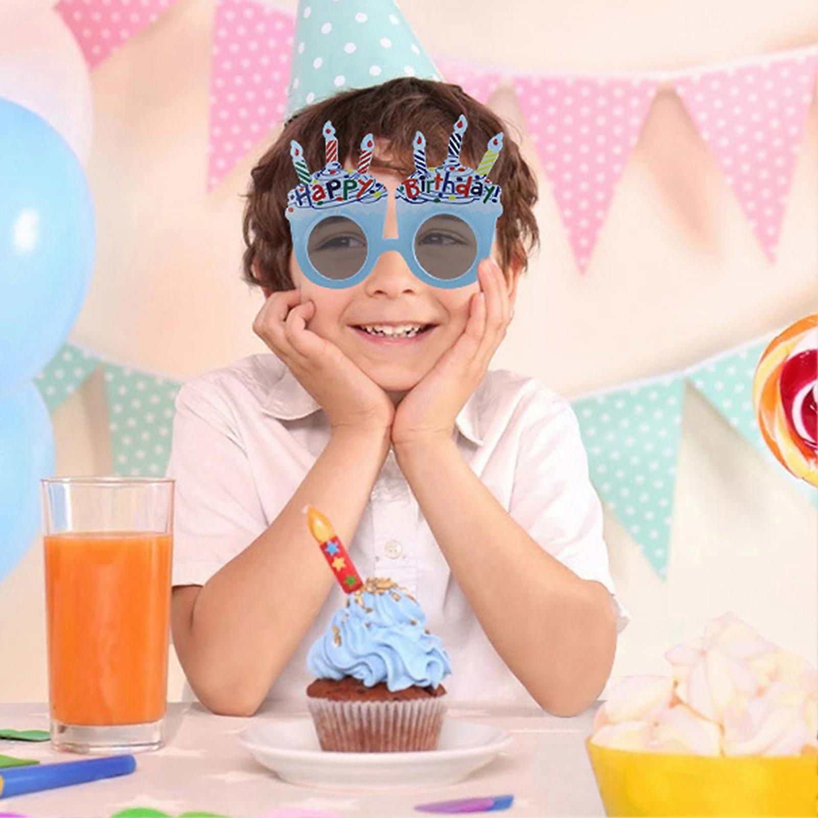 5pcs Happy Birthday Sunglasses Birthday Photo Props Funny Sunglasses ...