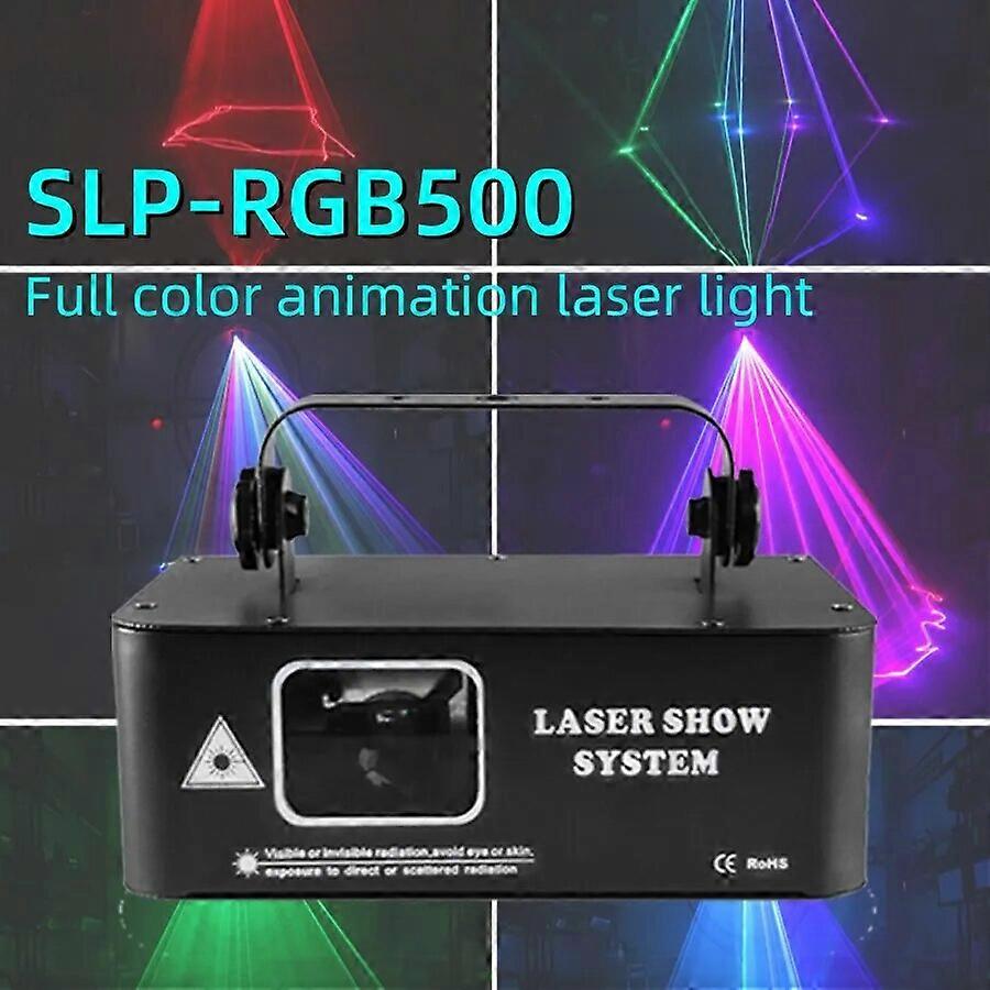 RGB Laser 500MW Beam Line Scanner Projector DMX Professional Disco DJ ...