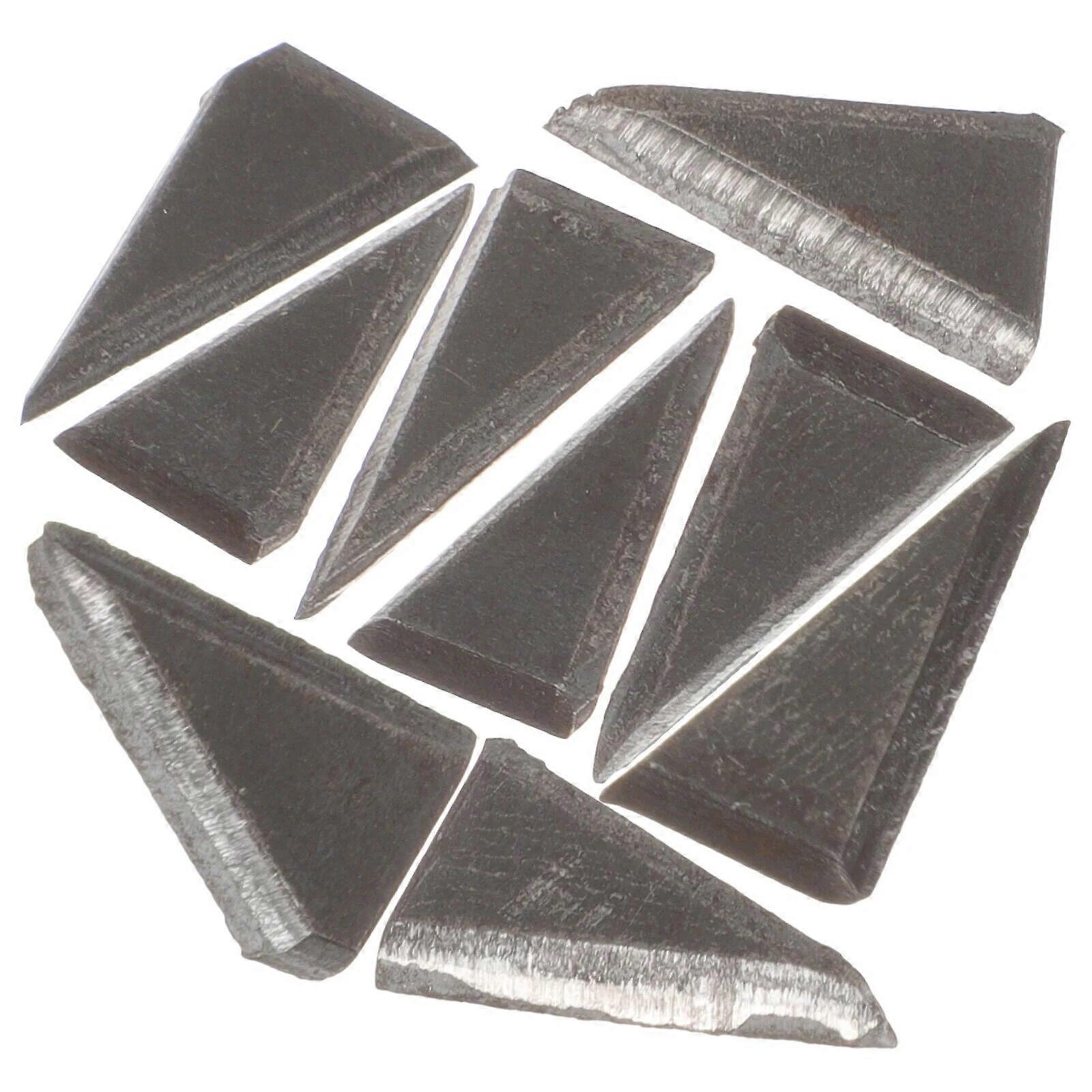 9 Pcs Wedge Outdoor Stuff Metal Hammer Tool Durable Wrought Iron Handle ...