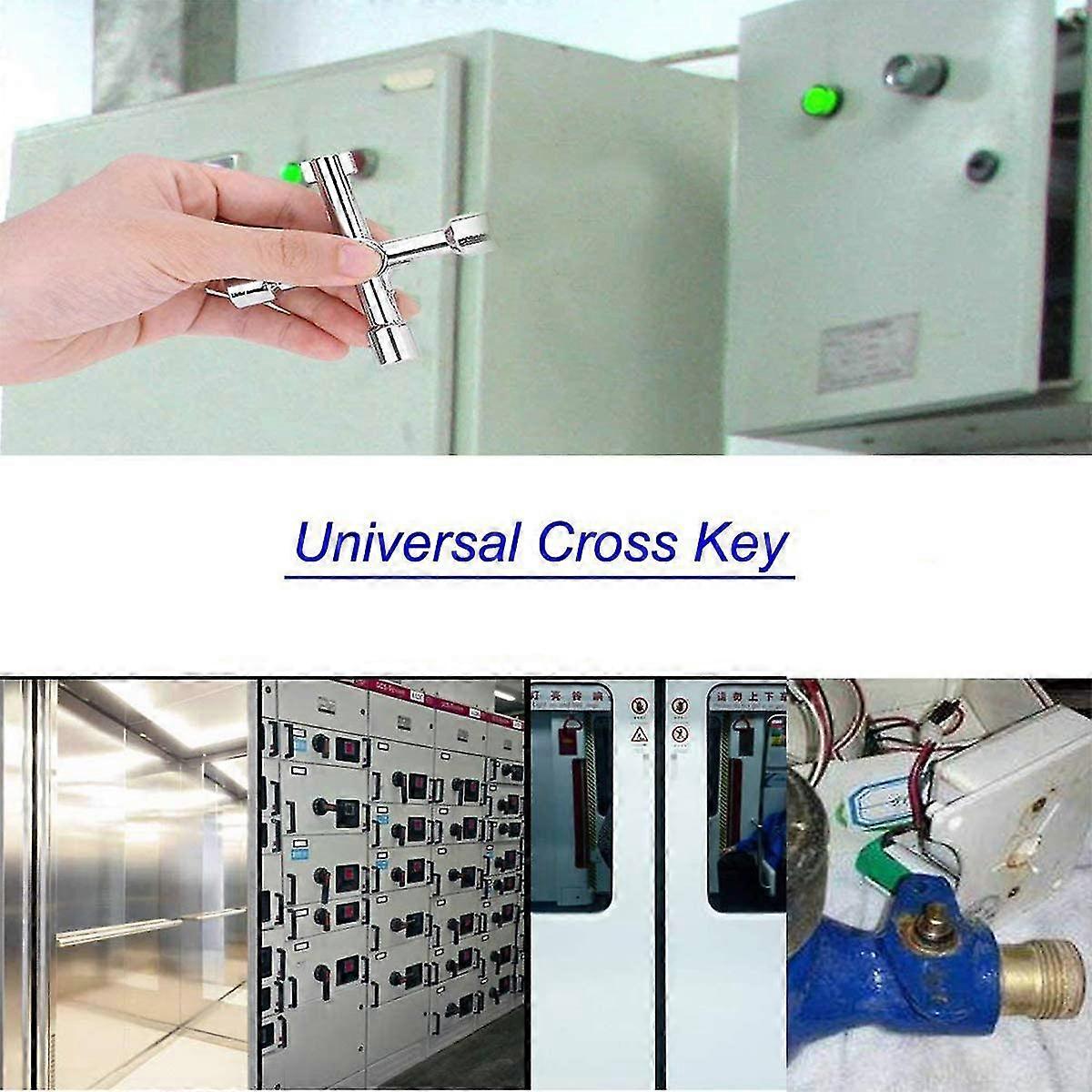 Utility Key, Radiator Exhaust Four Way Multi Function Open Key For Gas ...