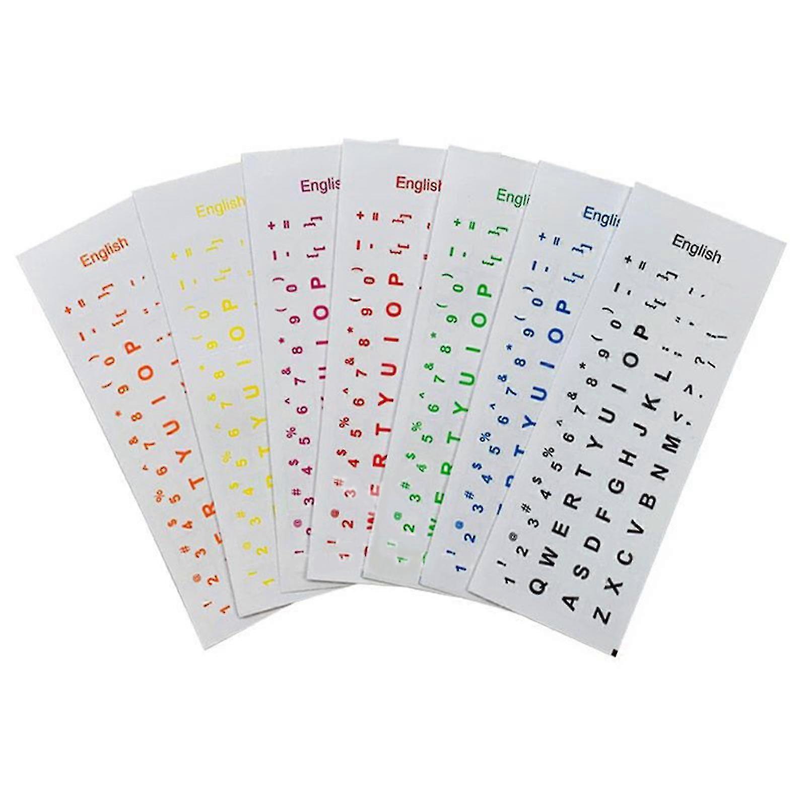 English Letter Keyboard Sticker Keypad Cover For Notebook Computer ...