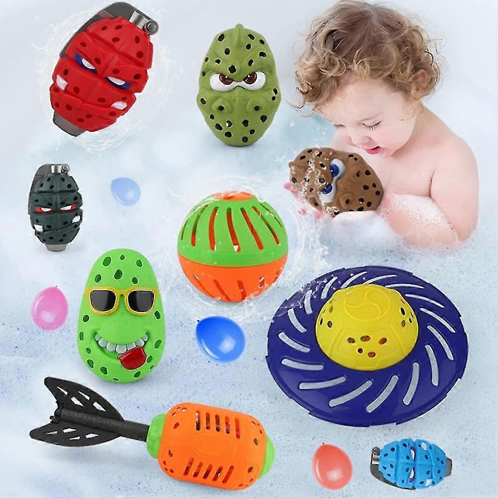 Splash Ball Timer Bomb with 50 Balloons, Outdoor Prank Toy,Water ...