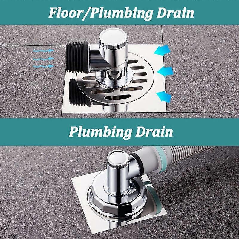Washing Machine Floor Drain Adapter Anti-overflow Bathroom Pipe Sewer ...