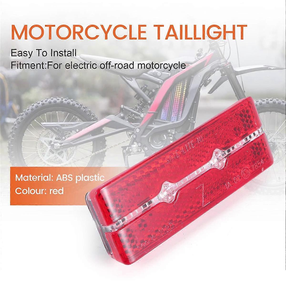 Motorcycle Rear Tail Light Turn Signal Lights Brake Lights for Sur-Ron ...