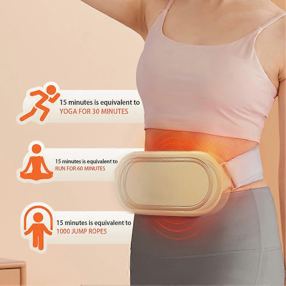 360 Degree Vibration Massage Belt - Rechargeable Slimming Belt for Body ...