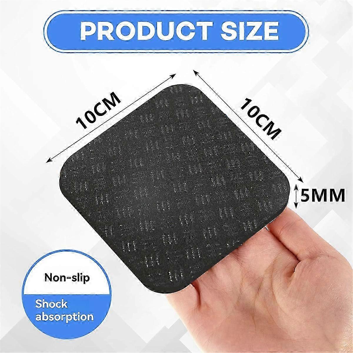 6PCS Treadmill Mat Pads,4x4x0.2inch Non-Slip Exercise Equipment Mat for ...